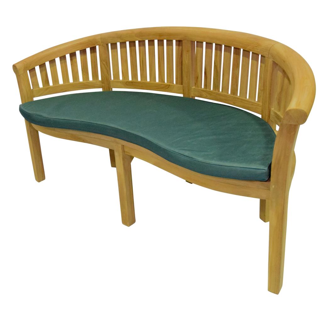 Luxury Refined Teak Banana Bench – Kyoto Furniture