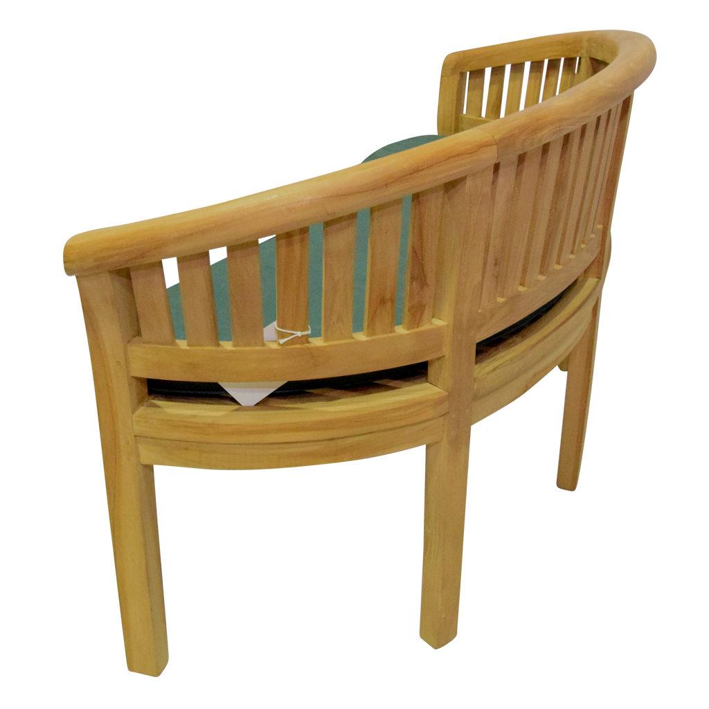 Luxury Refined Teak Banana Bench – Kyoto Furniture