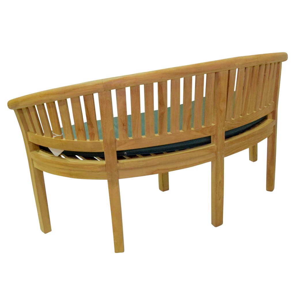Luxury Refined Teak Banana Bench – Kyoto Furniture