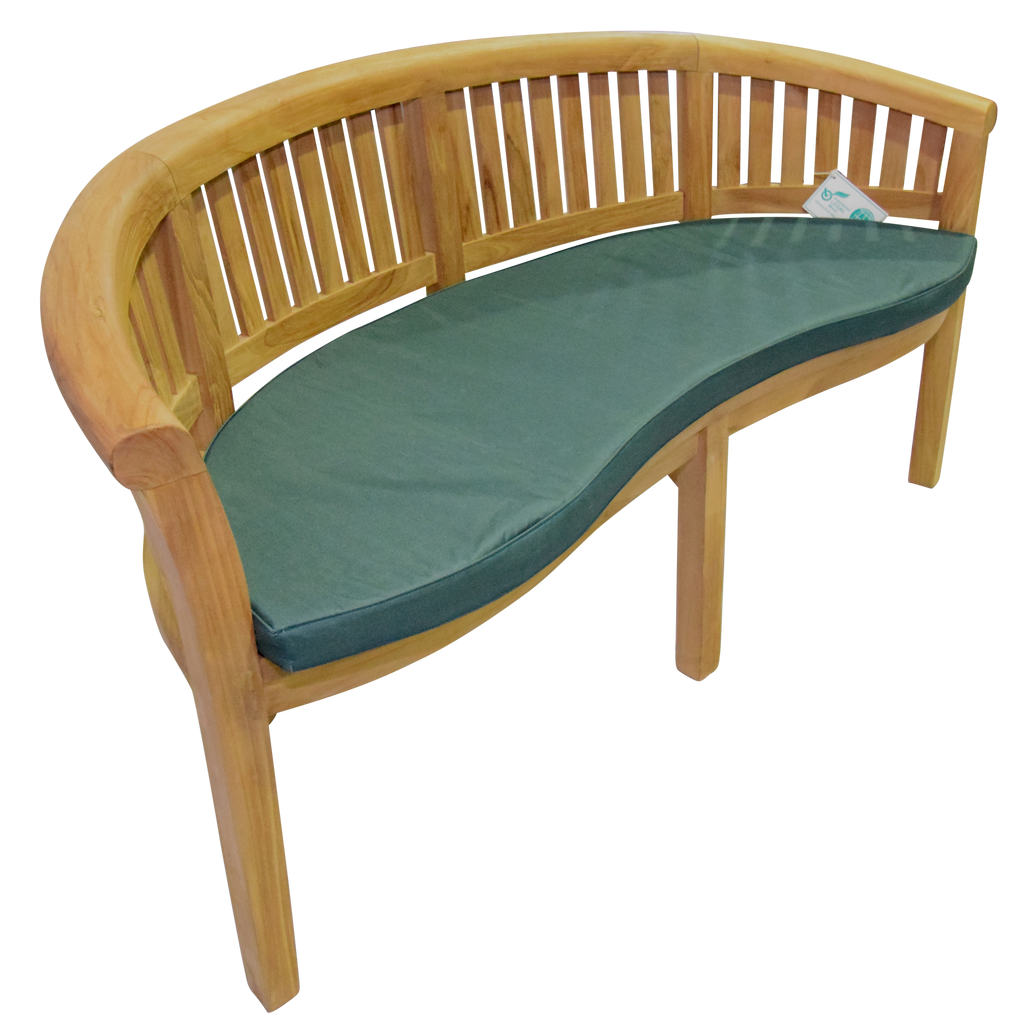 Luxury Refined Teak Banana Bench – Kyoto Furniture